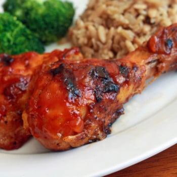 Sweet and Tangy BBQ Chicken - The Daring Gourmet
