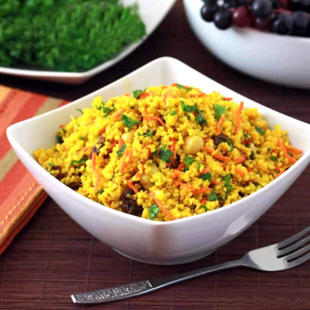 Curried Couscous Salad - The Daring Gourmet