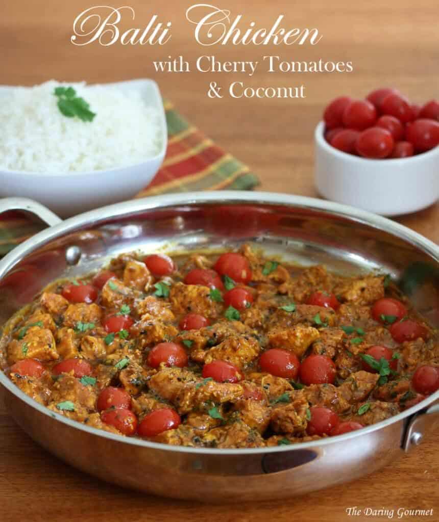 Balti Chicken - The Daring Gourmet