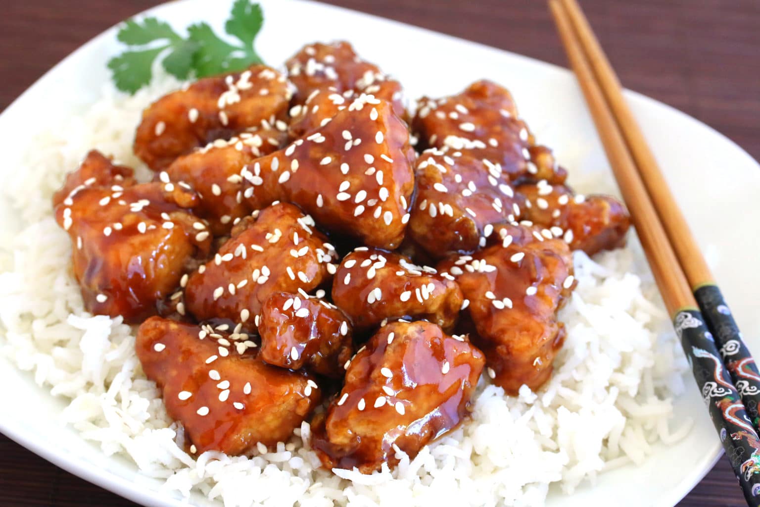 Sesame Chicken - The Daring Gourmet