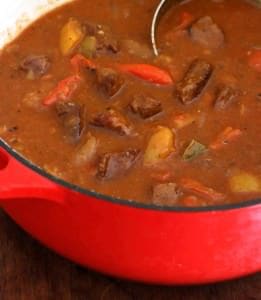 Beef and Pepper Stew - The Daring Gourmet