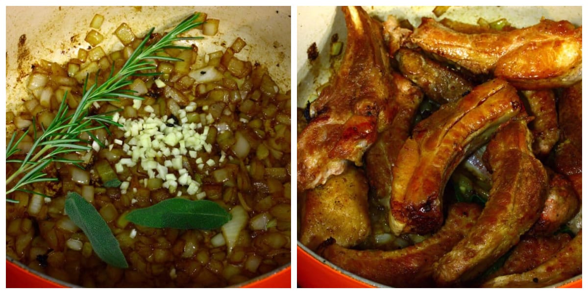 Italian Pork Ribs with Olives - The Daring Gourmet