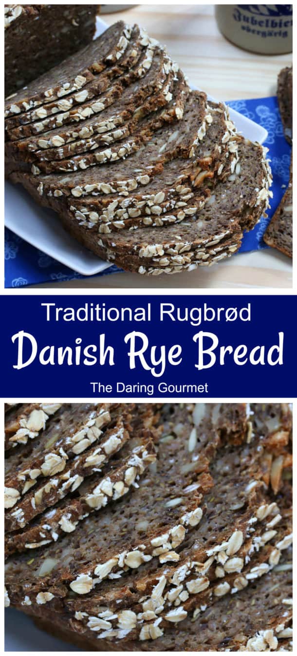 Danish Rye Bread (Rugbrød) - The Daring Gourmet