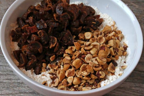 Fig, Anise & Hazelnut Tea Cake with Orange Glaze - The Daring Gourmet