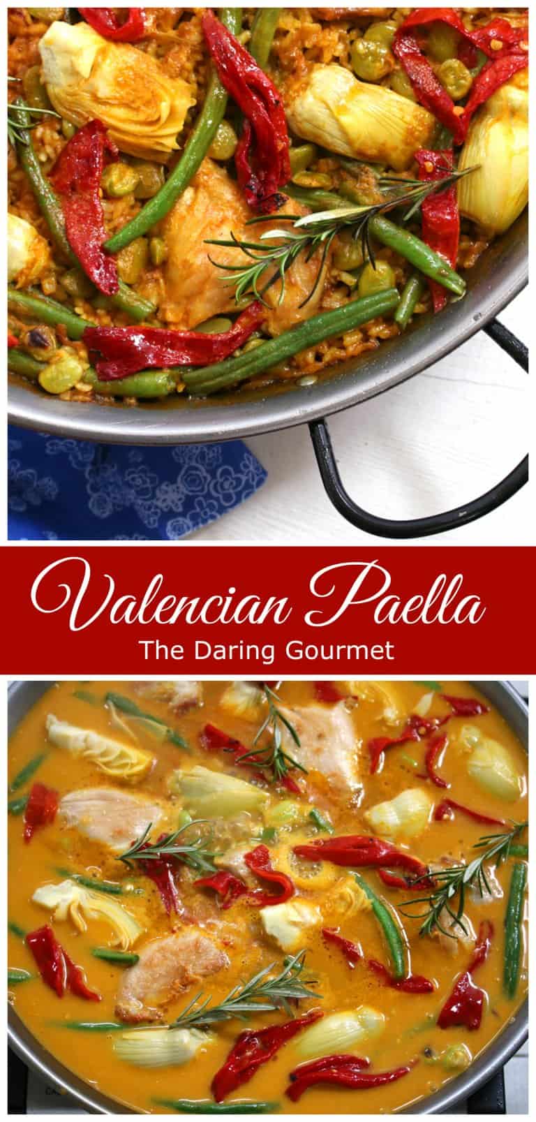 Valencian Paella Recipe - The Daring Gourmet