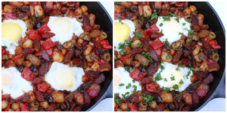 Portuguese Potato Hash - The Daring Gourmet