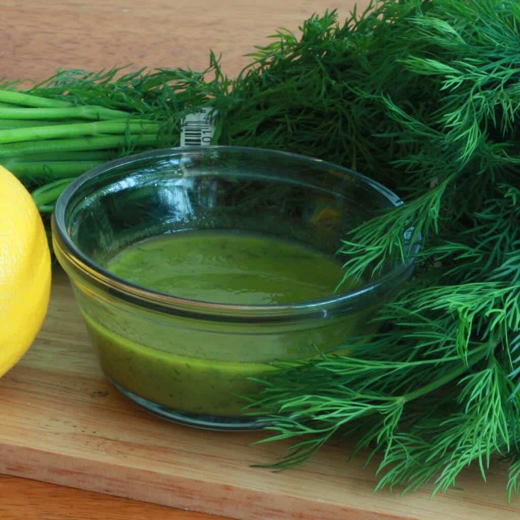 Lemon Dill Dressing - The Daring Gourmet