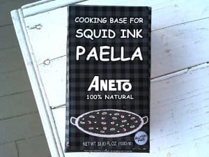 Squid Ink Paella (Arròs Negre/Arroz Negro) - The Daring Gourmet