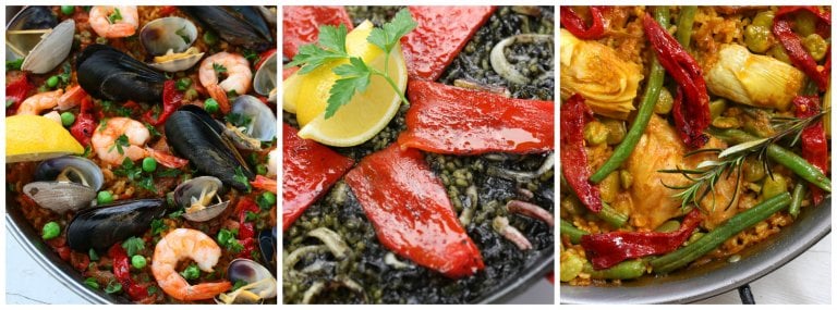 Squid Ink Paella (Arròs Negre/Arroz Negro) - The Daring Gourmet