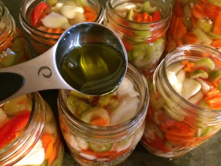 BEST Giardiniera (Hot or Mild) - The Daring Gourmet