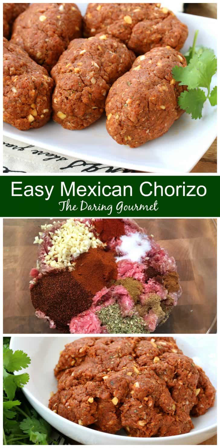 Easy Homemade Mexican Chorizo Recipe - The Daring Gourmet