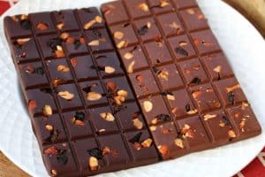 Rum Raisin Nut Chocolate Bars - The Daring Gourmet