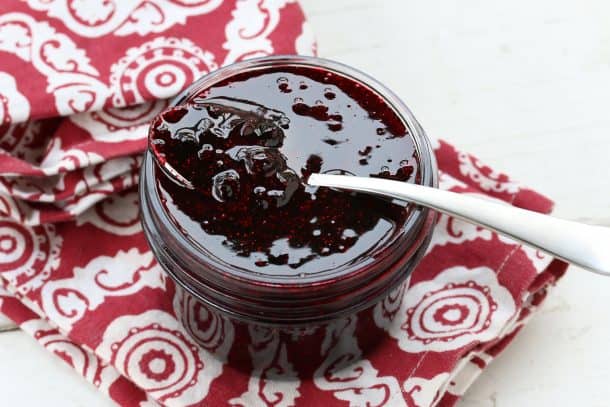 Huckleberry Jam - The Daring Gourmet