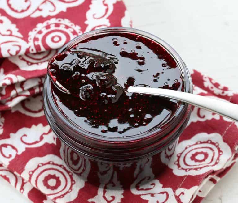 Huckleberry Jam - The Daring Gourmet