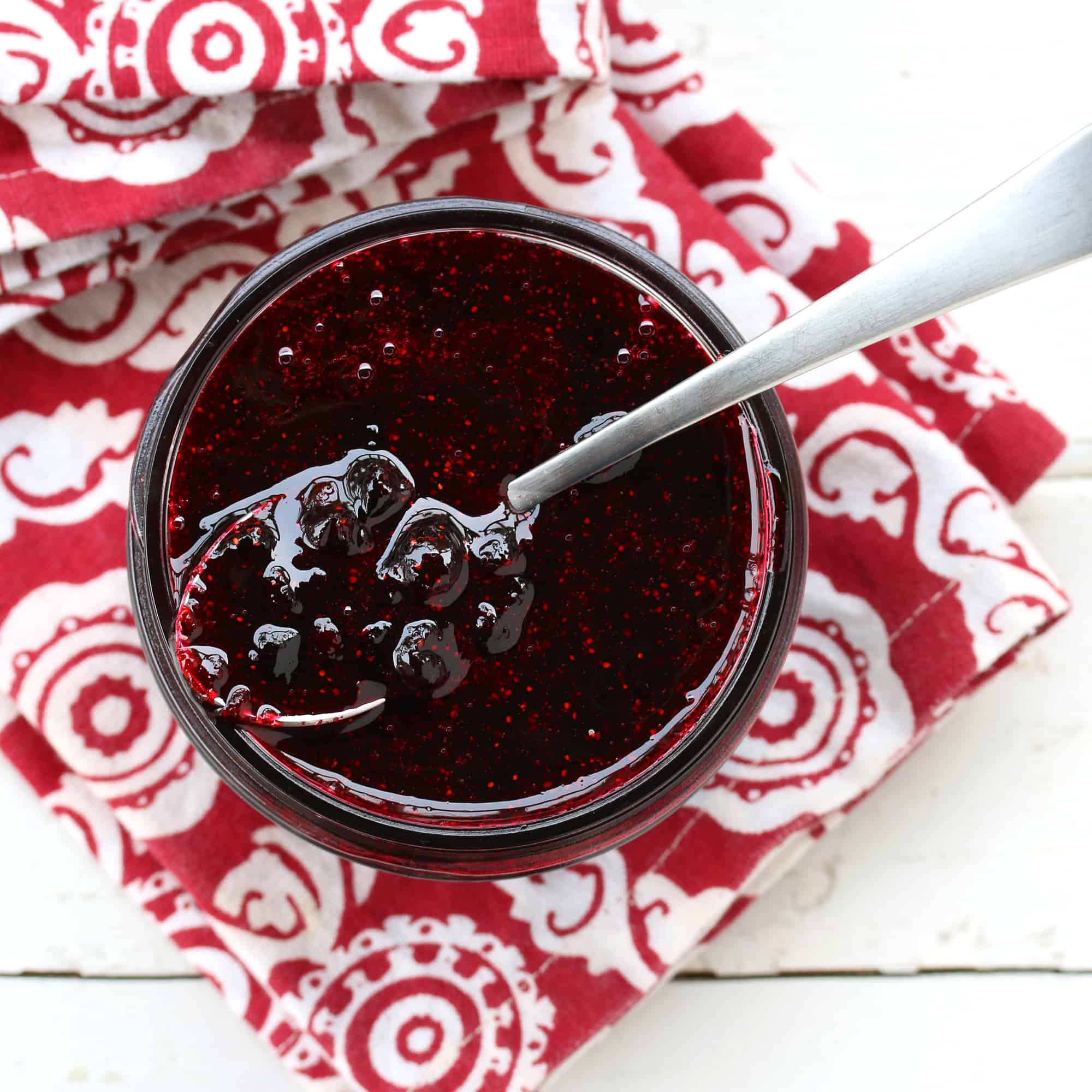 Huckleberry Jam - The Daring Gourmet