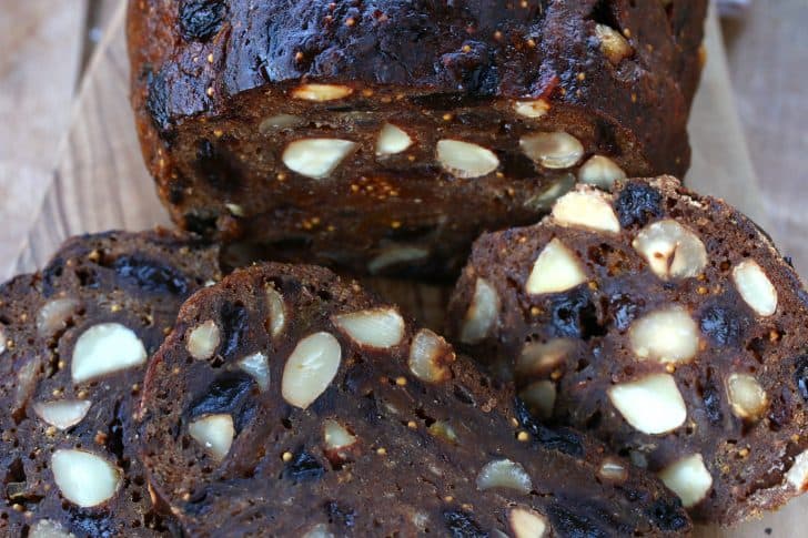 Hutzelbrot (German Fruit and Nut Bread) - The Daring Gourmet