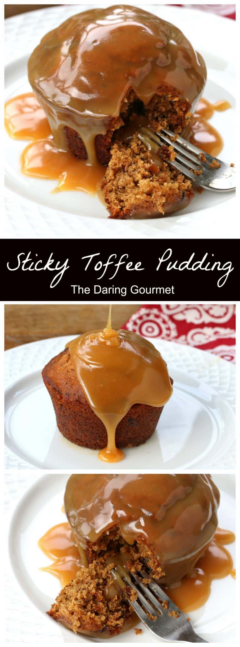 Sticky Toffee Pudding - The Daring Gourmet