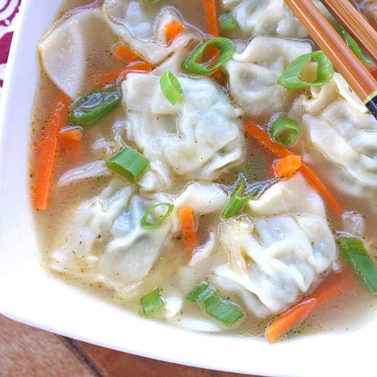 Wonton Soup - The Daring Gourmet
