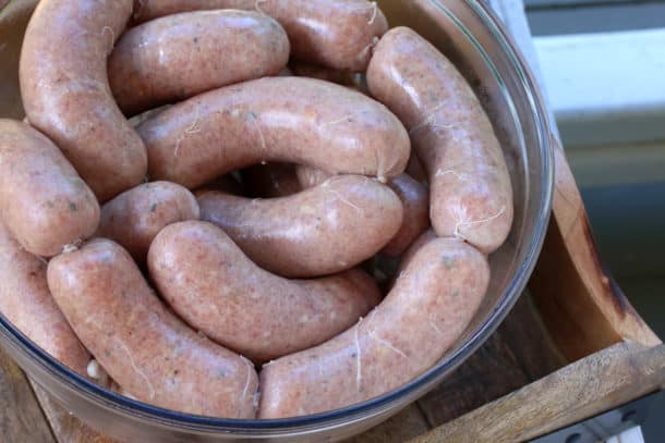 Homemade British Bangers - The Daring Gourmet