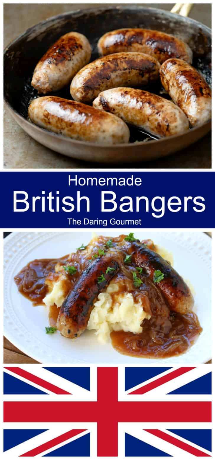 Homemade British Bangers - The Daring Gourmet