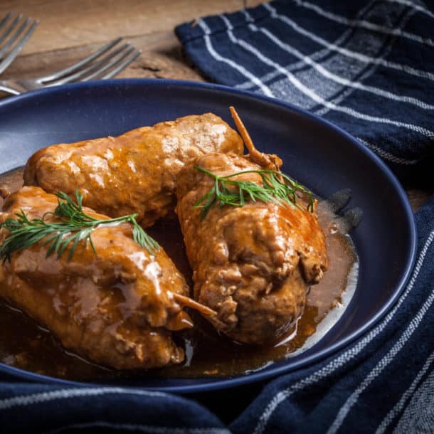 Authentic German Rouladen - The Daring Gourmet