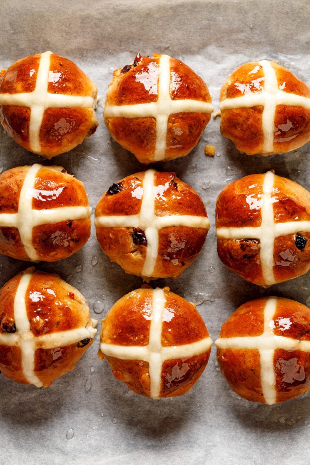 Traditional Hot Cross Buns - The Daring Gourmet