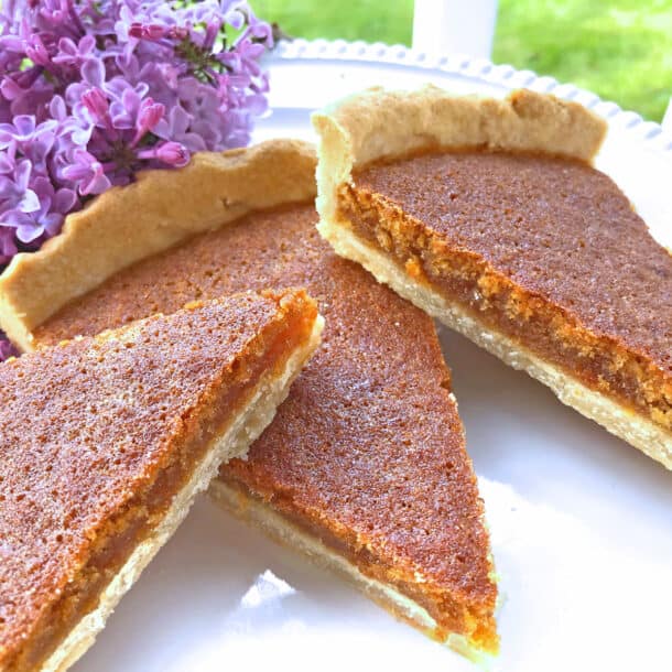 Traditional Treacle Tart - The Daring Gourmet