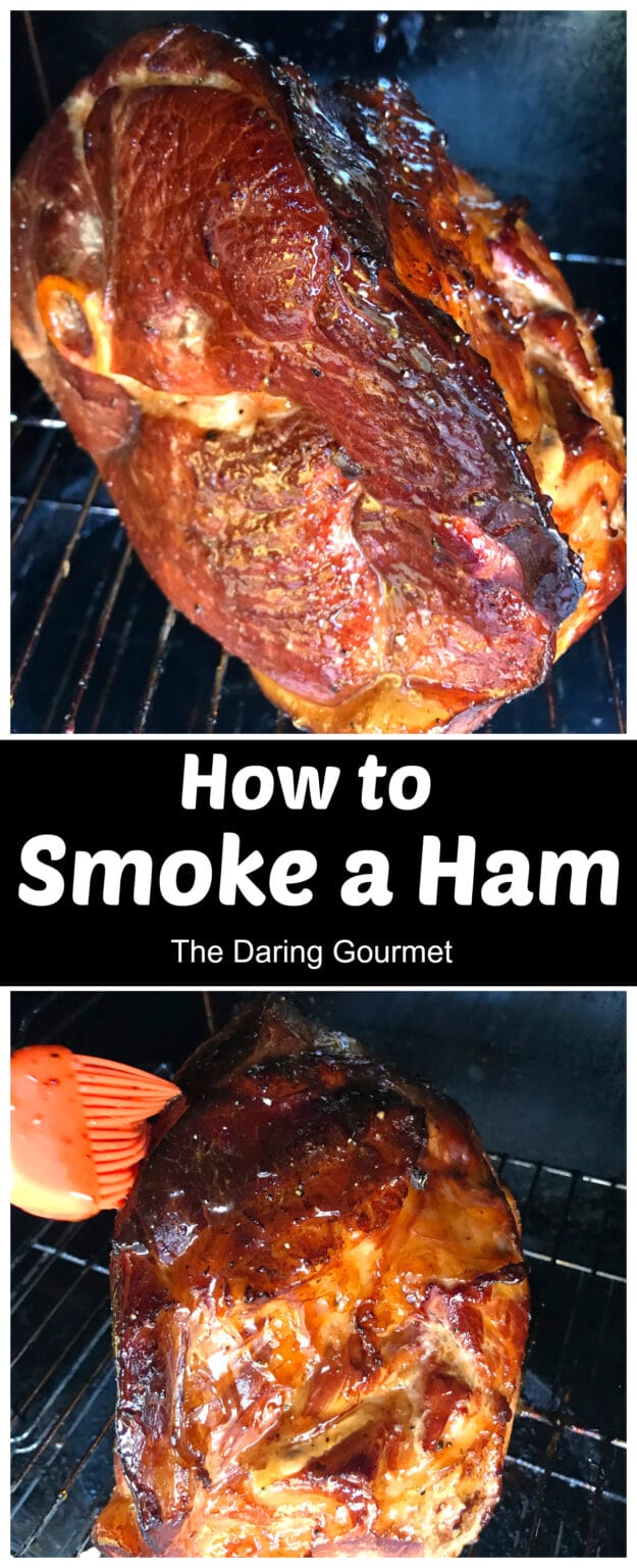 How to Smoke a Ham - The Daring Gourmet