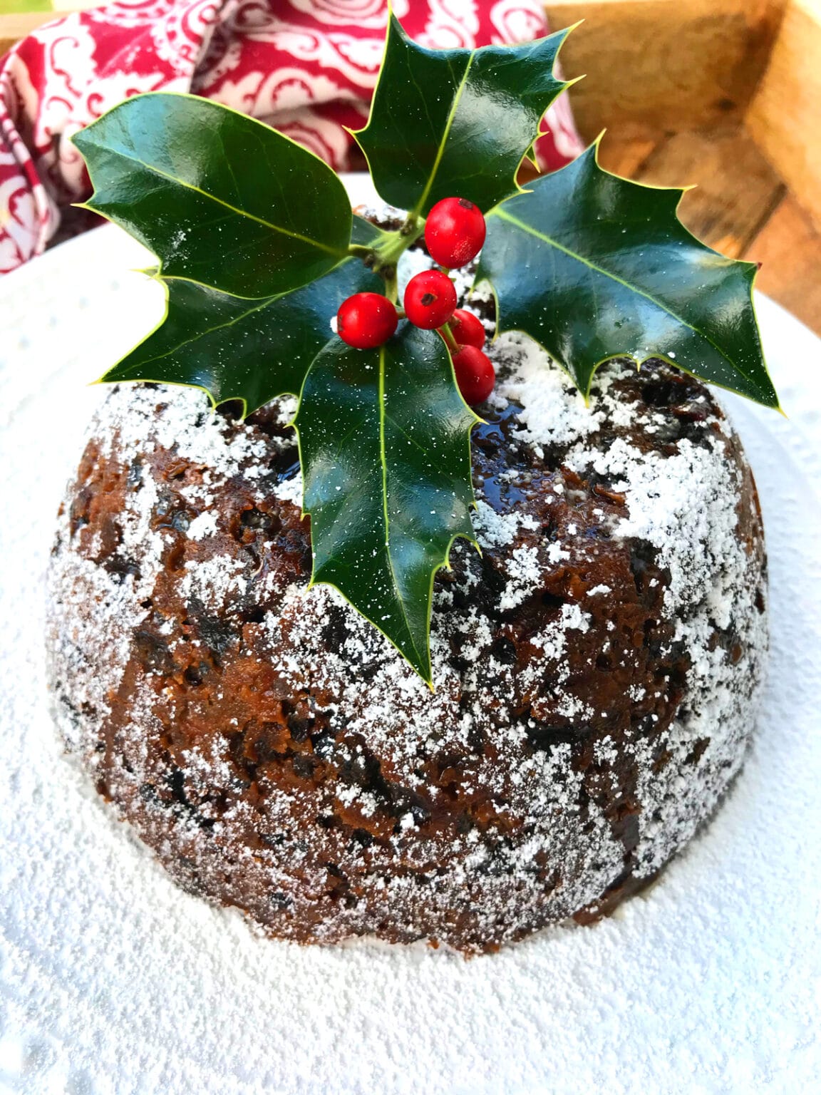 Traditional Figgy Pudding (Christmas Pudding) - The Daring Gourmet