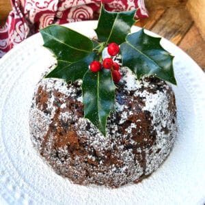 Traditional Figgy Pudding (Christmas Pudding) - The Daring Gourmet