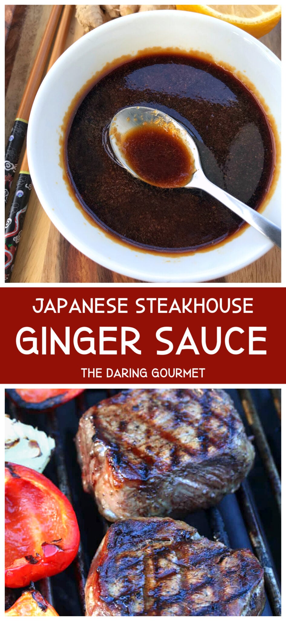 Ginger Sauce (Japanese Steakhouse) - The Daring Gourmet