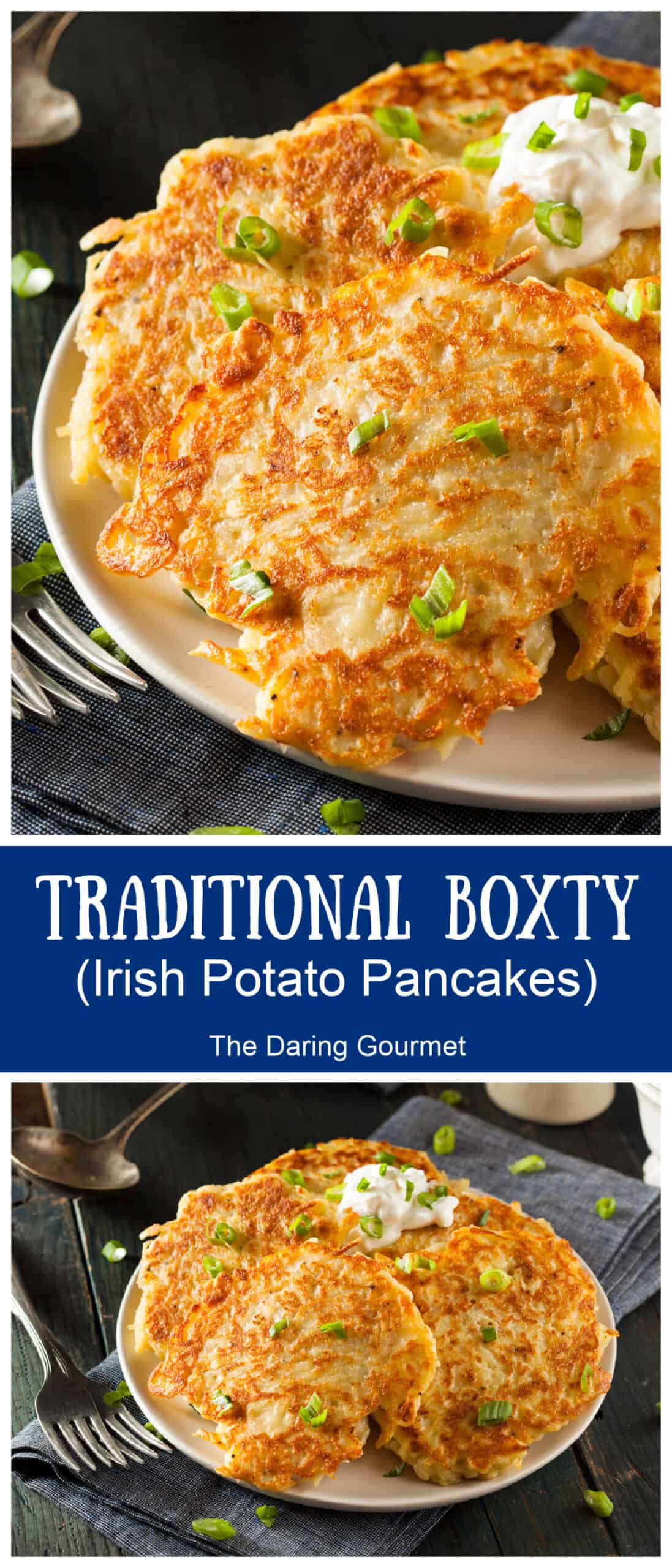 Boxty (Irish Potato Pancakes) - The Daring Gourmet