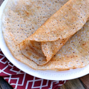 Dosa (South Indian Crepes) - The Daring Gourmet