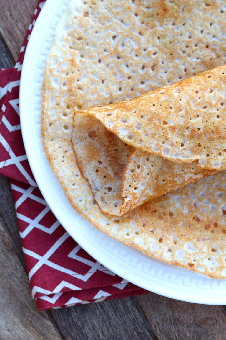 Dosa (South Indian Pancakes) - The Daring Gourmet