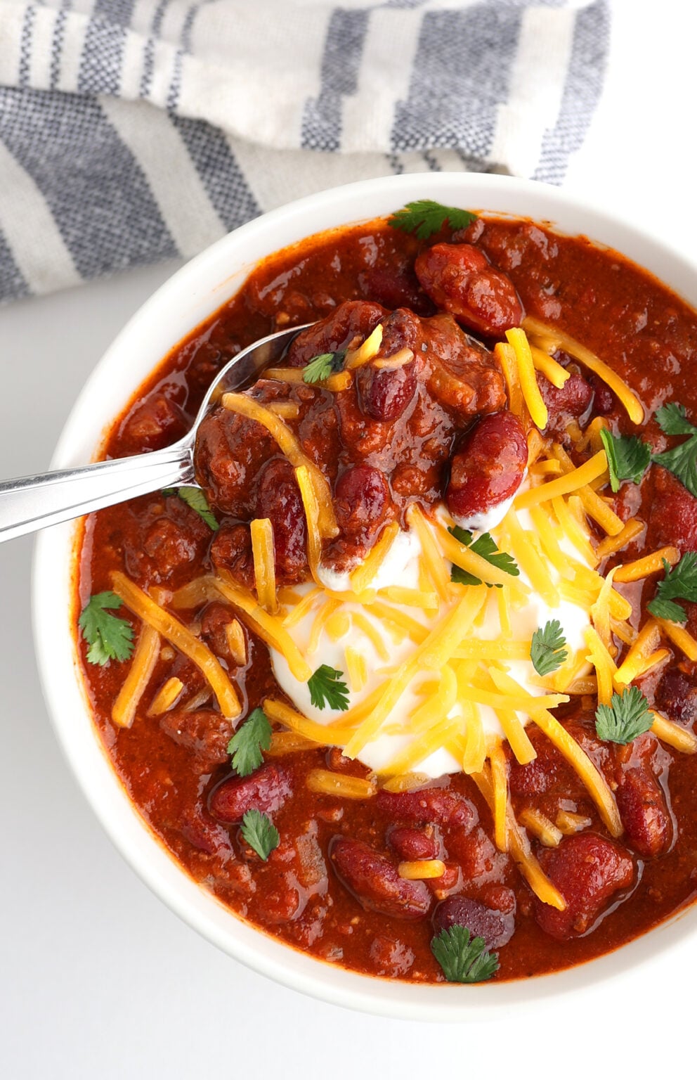 BEST Instant Pot Chili - The Daring Gourmet