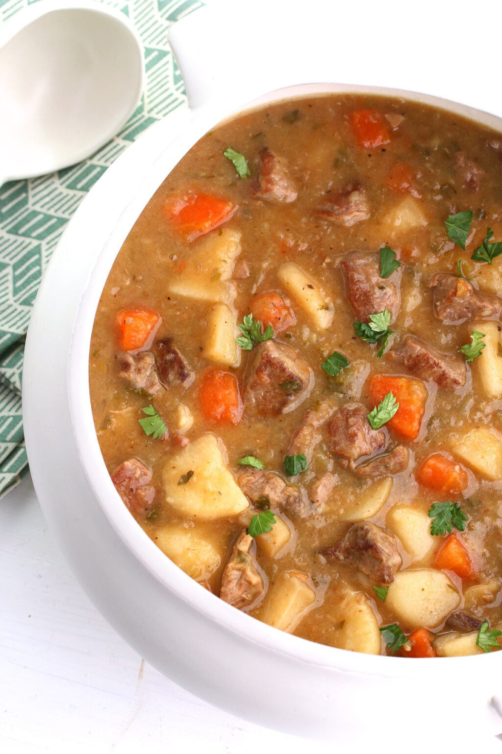Traditional Irish Stew (Lamb Stew) - The Daring Gourmet