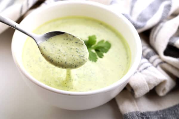 Creamy Cilantro Dressing - The Daring Gourmet