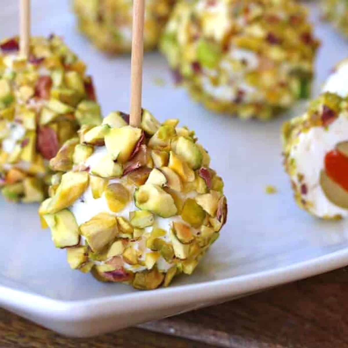 Pistachio Lemon Cheese Balls The Daring Gourmet