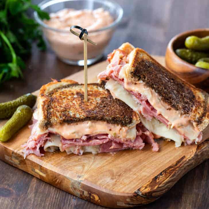 Classic Reuben Sandwich - The Daring Gourmet