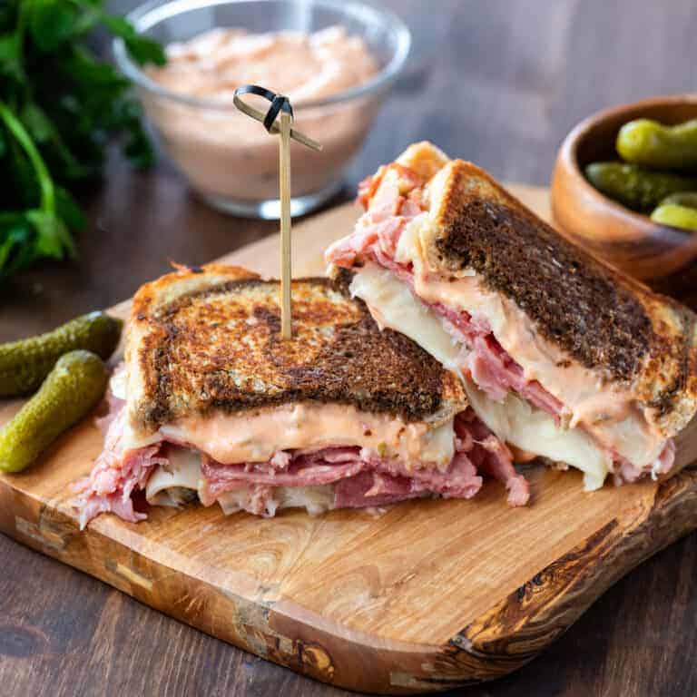 Classic Reuben Sandwich - The Daring Gourmet