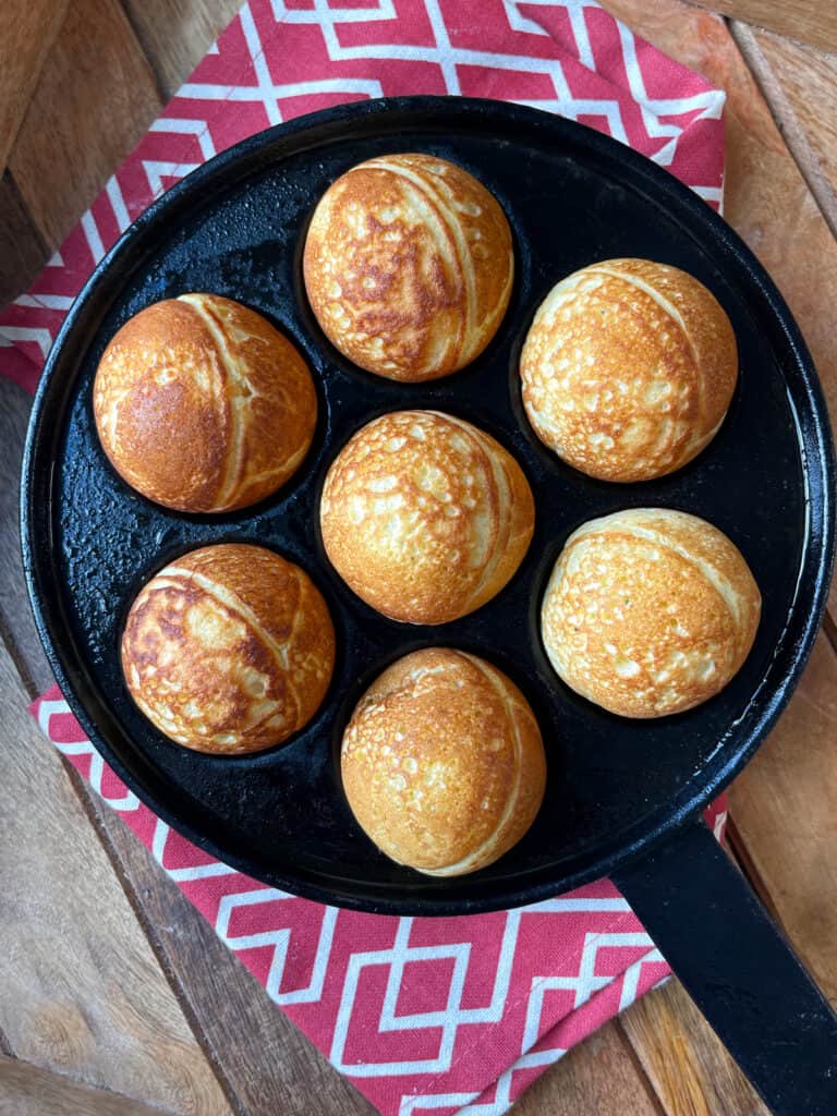 Authentic Aebleskiver - The Daring Gourmet
