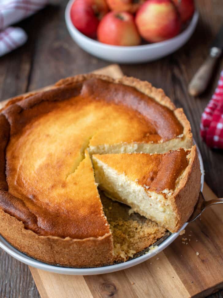 German Cheesecake (Käsekuchen) - The Daring Gourmet