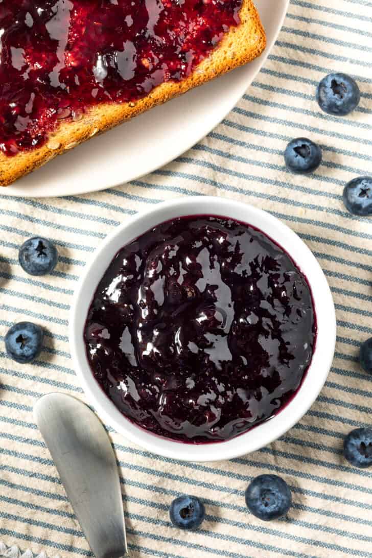 Blueberry Jam - The Daring Gourmet
