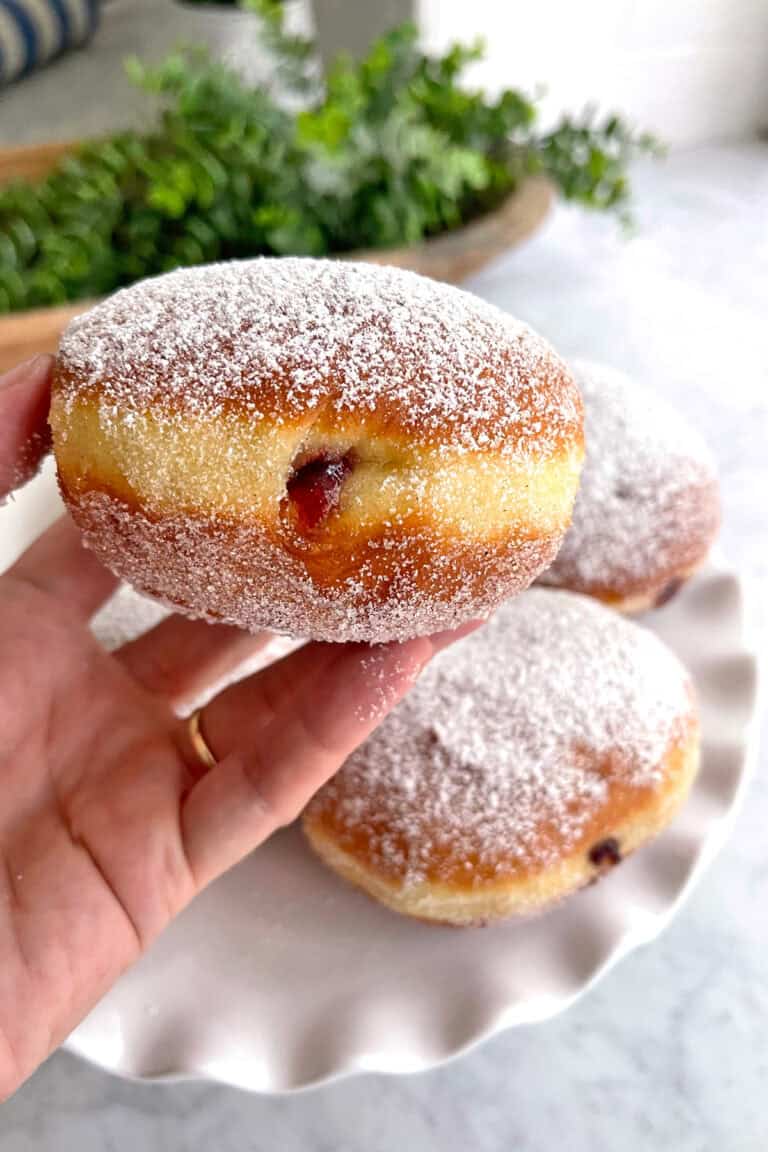 Berliner (German Donuts) - The Daring Gourmet