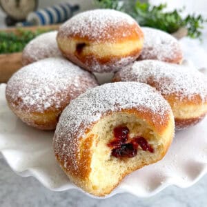 Berliner (German Donuts) - The Daring Gourmet