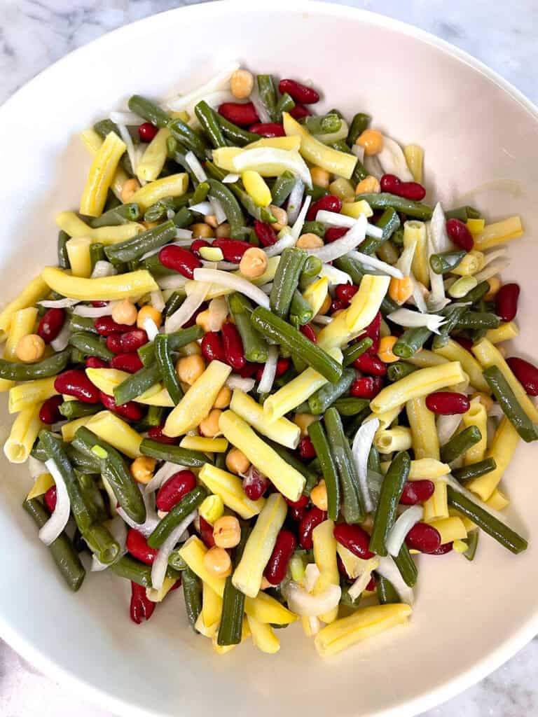 Four Bean Salad - The Daring Gourmet