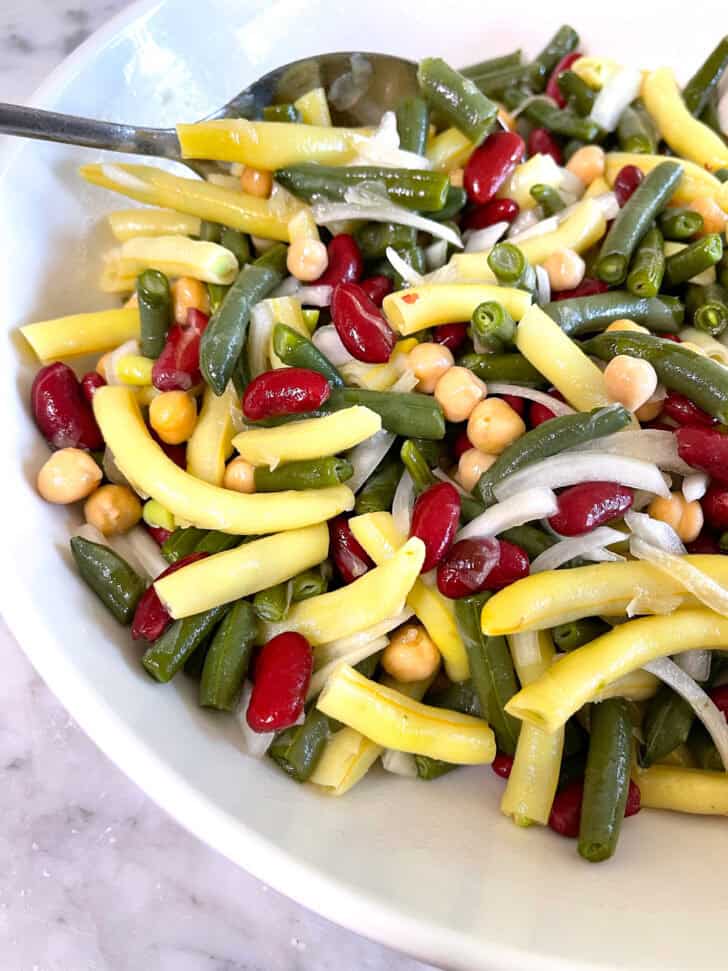 Four Bean Salad - The Daring Gourmet