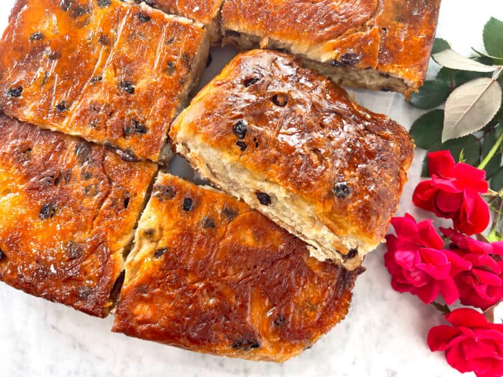 Traditional Lardy Cake - The Daring Gourmet