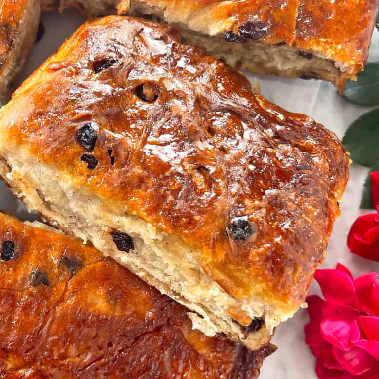 Traditional Lardy Cake - The Daring Gourmet