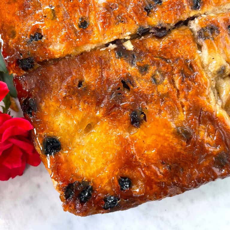 Traditional Lardy Cake - The Daring Gourmet